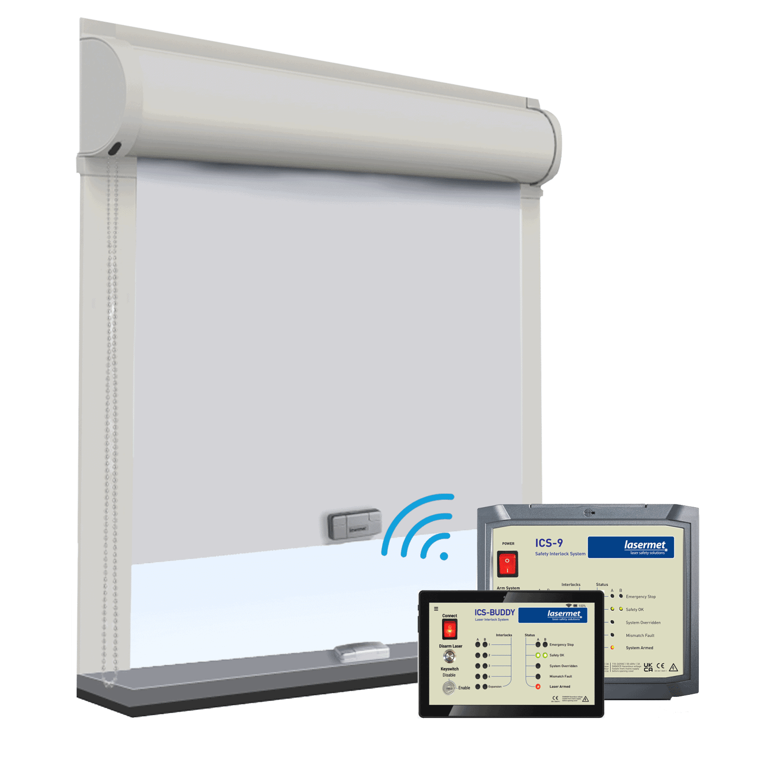 ICS-RBX Wireless Roller Blind Controller - Lasermet USA