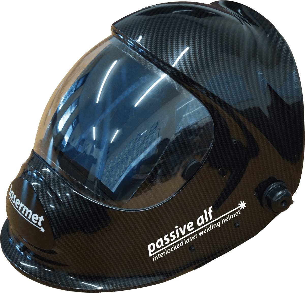 Passive ALF Interlocked Laser Welding Helmet - Lasermet