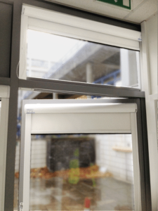 Laser Blocking Roller Blinds - Lasermet Laser Safety