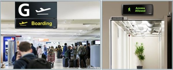 48V LED Ultra Signs - Lasermet Laser Safety