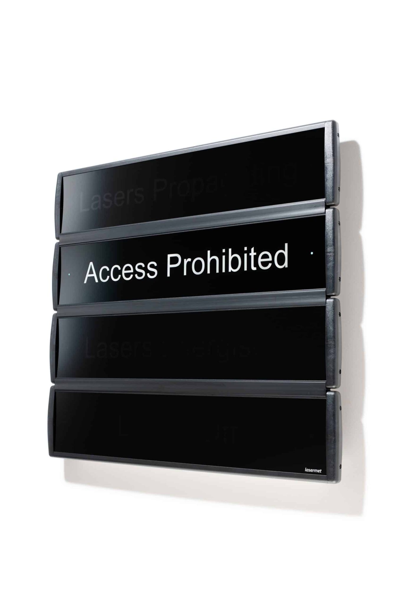 LED Ultra Signs - Lasermet Laser Safety