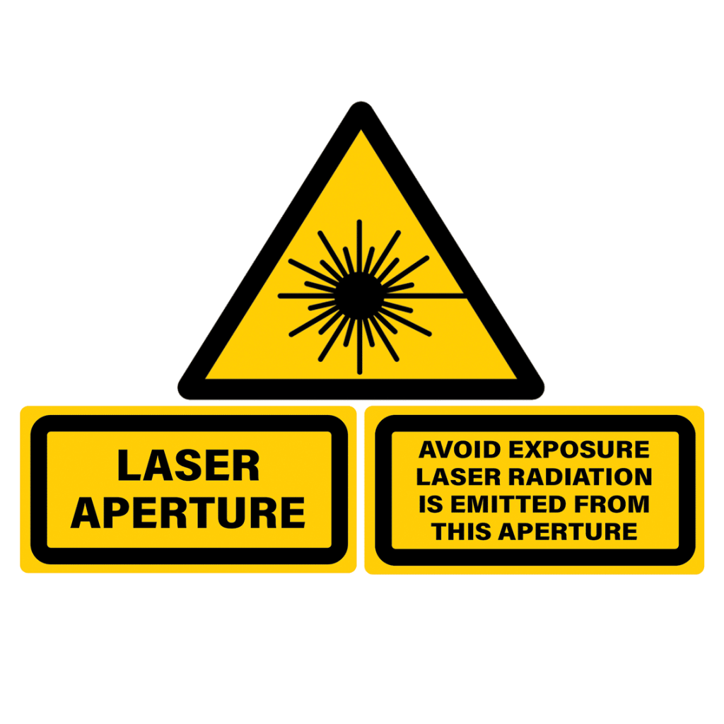 Laser Warning Labels - Lasermet Laser Safety