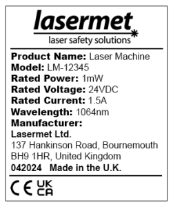 Laser Warning Labels: Requirements and What You Need to Know for ...