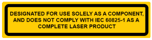FDA Laser Notice 56 for Laser Warning Label Requirements - Lasermet ...